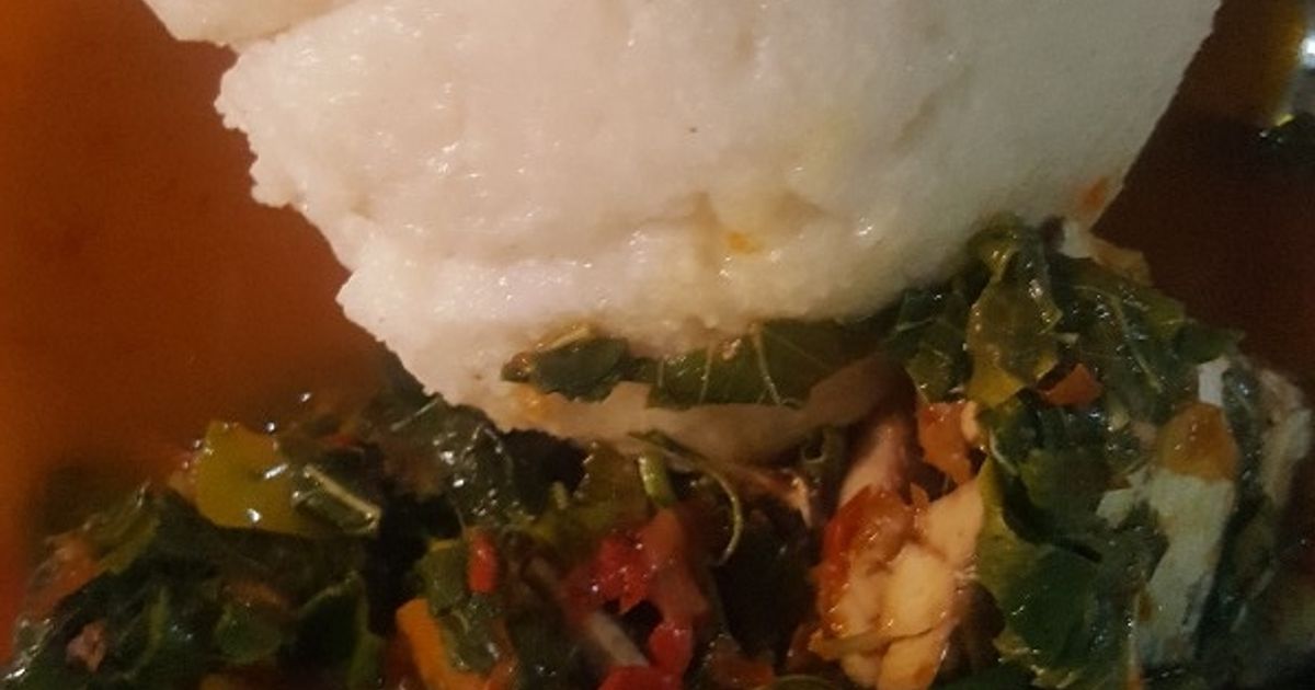 Tuwon Shinkafa Wif Vegetable Soup Spinach Recipe by Ummee Irfan Kitchen ...