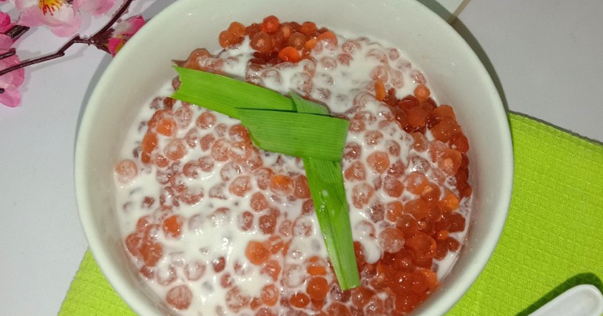 Resep Bubur Mutiara Gula Merah oleh Mamah Galang - Cookpad