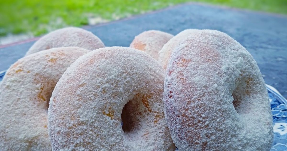 Resipi Donat Kampung "Donat Legend" Sukatan Cawan oleh Q'leenalee's ...