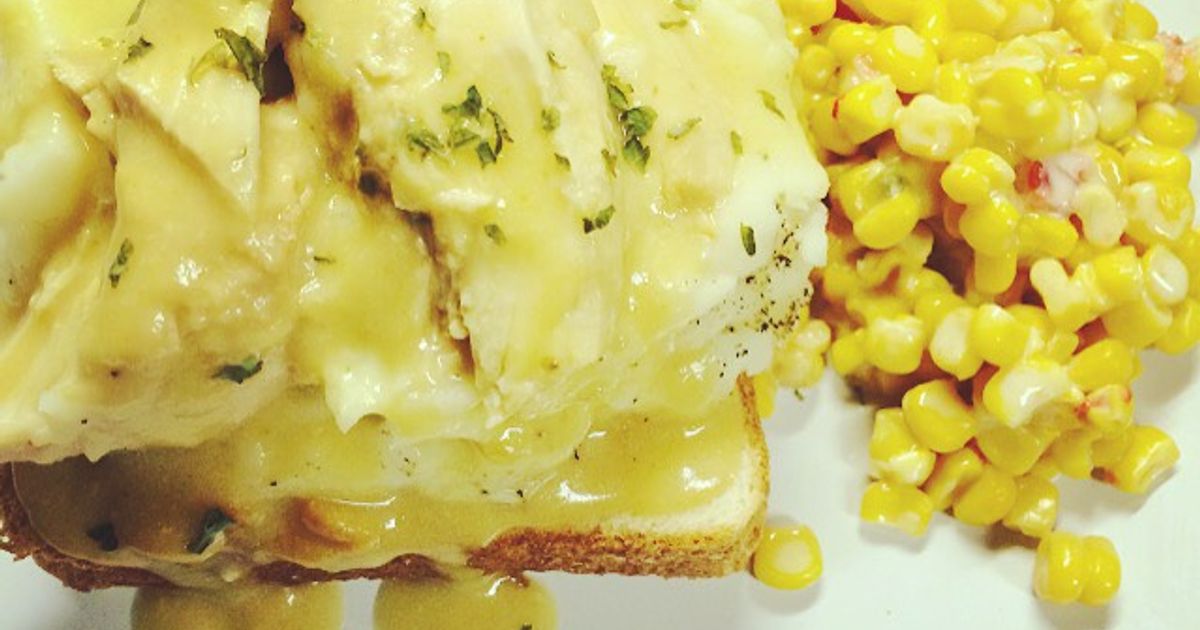 Crockpot Chicken & Gravy & Mashed Potatoes On Texas Bread Recipe by ...