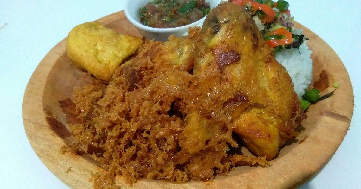 Resep Ayam goreng kremes bb racik + sambal pecak dn matah oleh Kiki ...