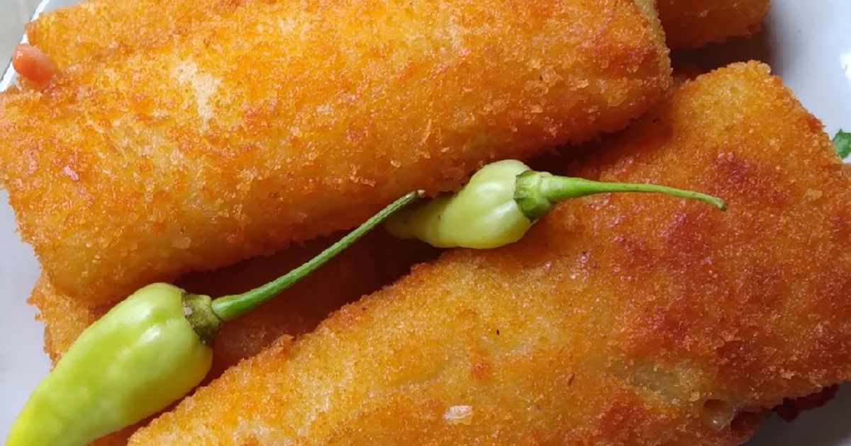 Resep Risoles Isi Ragout (No Telur) oleh Andayani Hartono - Cookpad