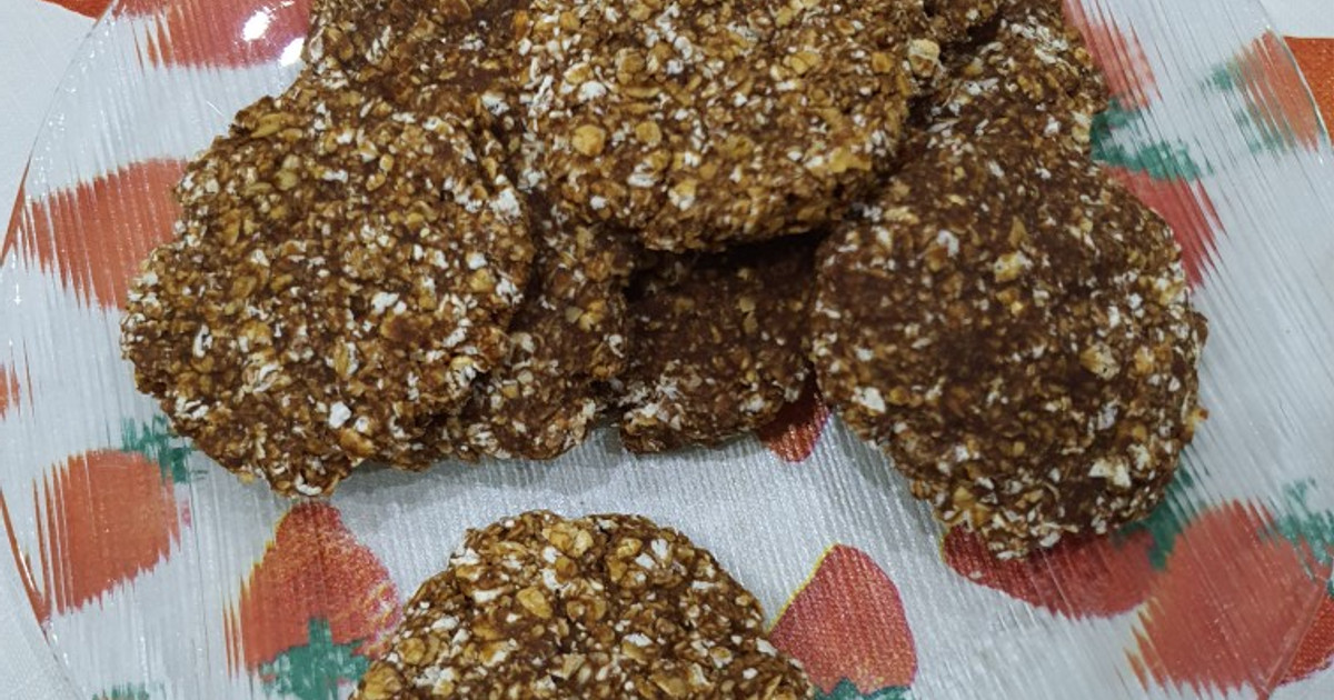 Galletas Fit Sin Azúcar Con Avena, Plátano, Vainilla Y Cacahuete Receta ...