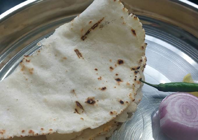 Rice bhakri Recipe by pragya bharti - Cookpad