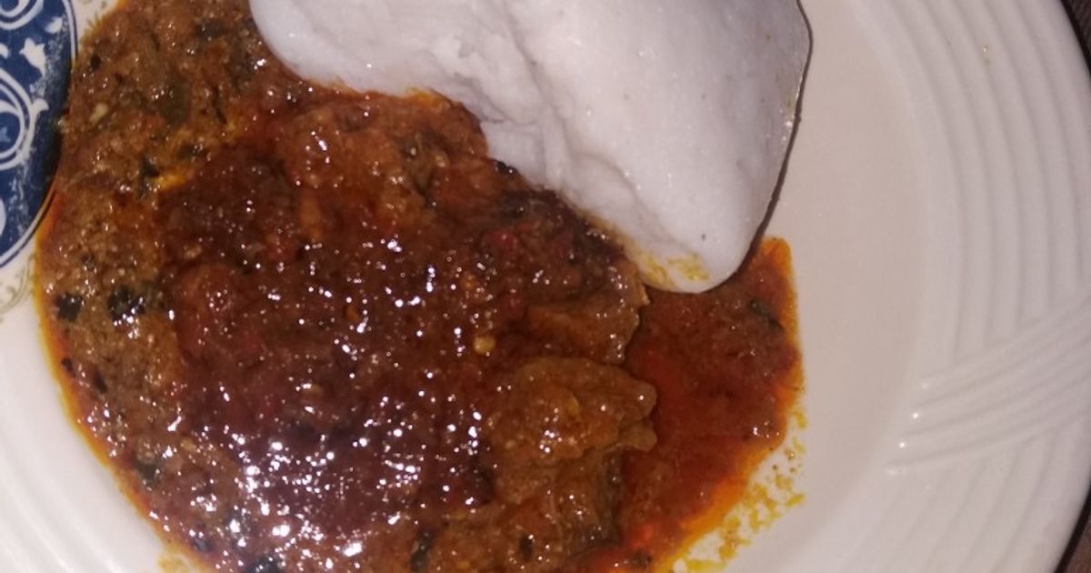 Tuwon Masara(maize Swallow) Recipe by Maryam Shamaki - Cookpad