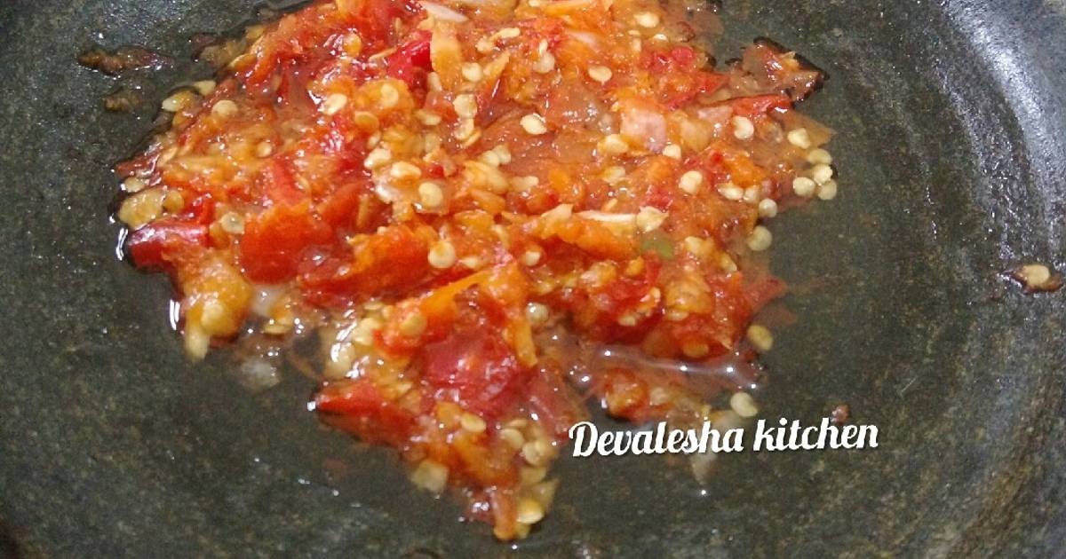 Resep Sambal Bawang atau Sambal Korek oleh Devalesha Kitchen - Cookpad