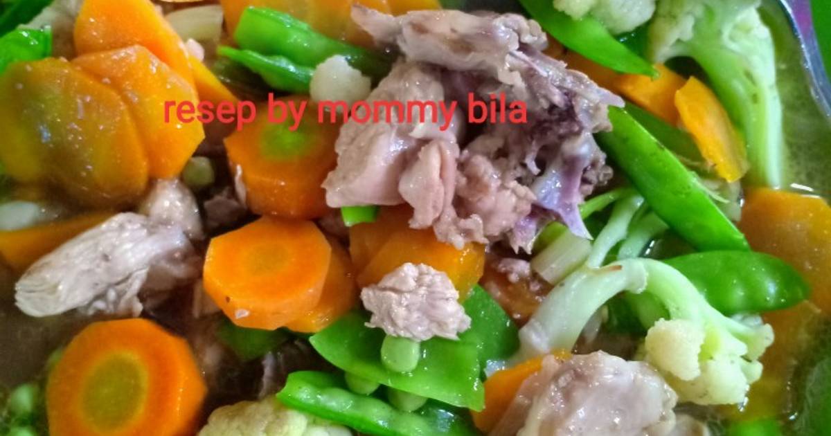 156 resep capcay ayam restoran enak dan mudah - Cookpad