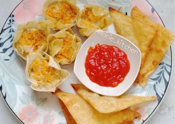 Resep Siomay - Pangsit goreng oleh Cicie Kitchen - Cookpad
