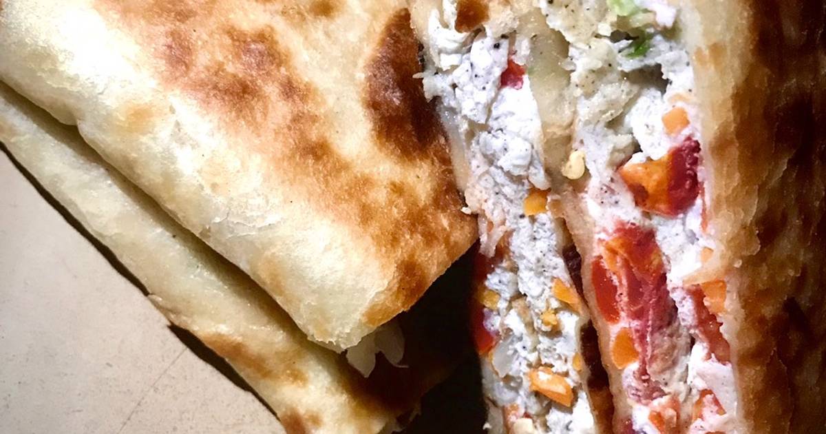 Tortilla egg wrap Recipe by Hajjo's Cuisine - Cookpad
