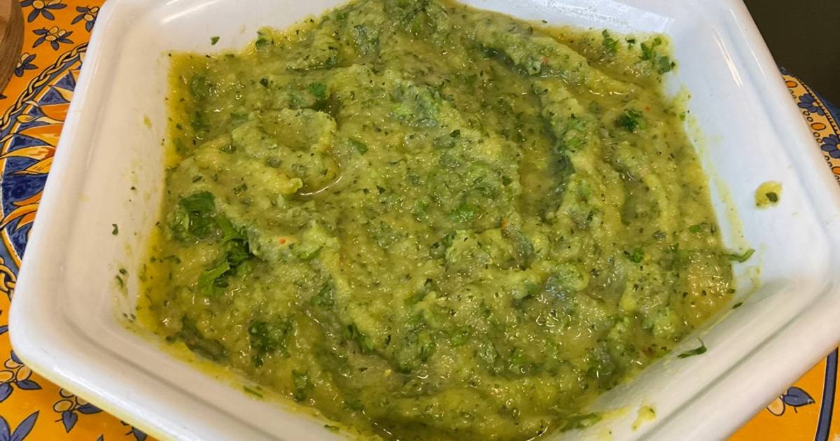 Purée de courgette aux épices et persil de Mila Skull - Cookpad