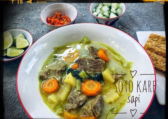 Resep Soto kare sapi oleh Camellia Lulu Andriani - Cookpad