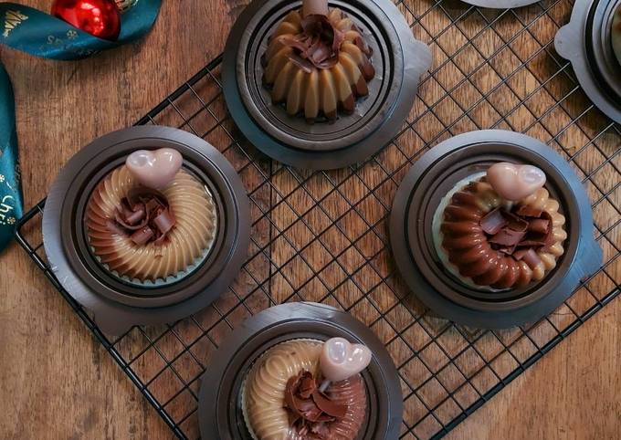 Resep Puding Kopi 3 rasa oleh beekitchen - Cookpad