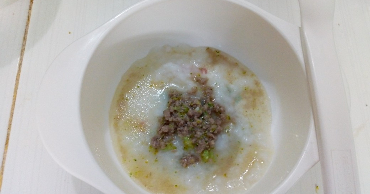 Resep Mpasi 7m+ Ca Brokoli Daging Sapi oleh Gita Adriani - Cookpad