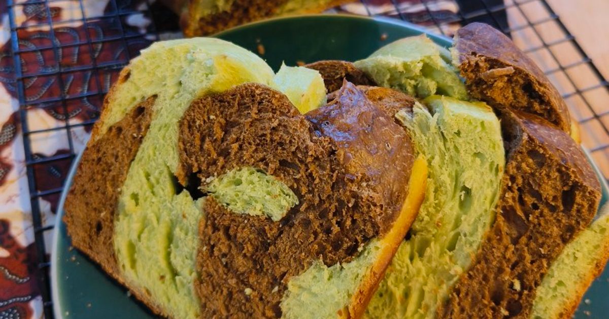Resep Roti Tawar Batik oleh mommyhaikal - Cookpad