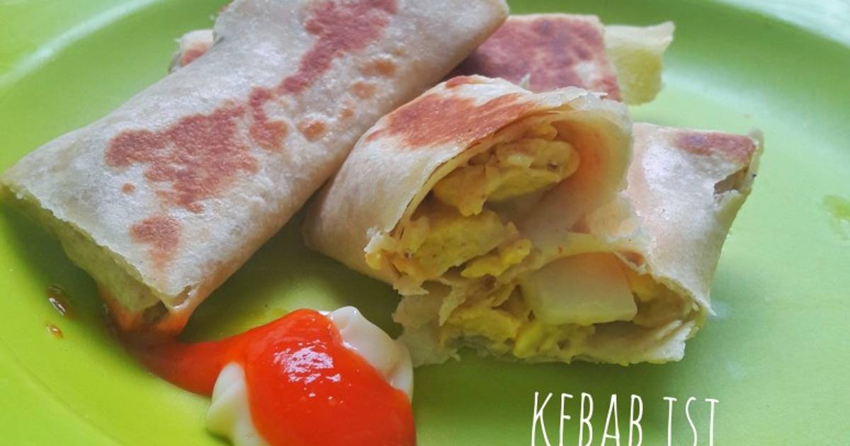 Resep Kebab isi orak-arik telur oleh Ryra Endah - Cookpad
