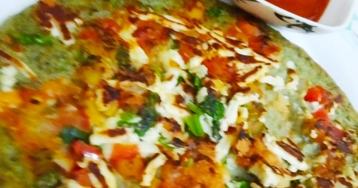 Bindi Shah દ્વારા રેસીપી વેજ પ્રોટીન આમલેટ (veg omlette recipe in ...