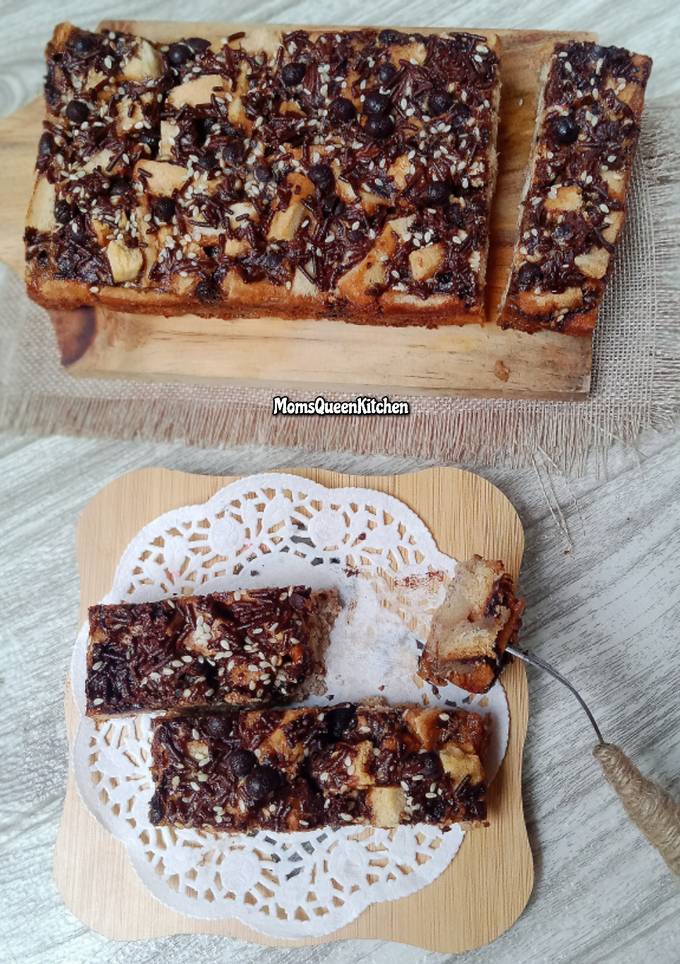 Resep Puding Pinggiran Roti Tawar (panggang) oleh MomsQueenKitchen ...