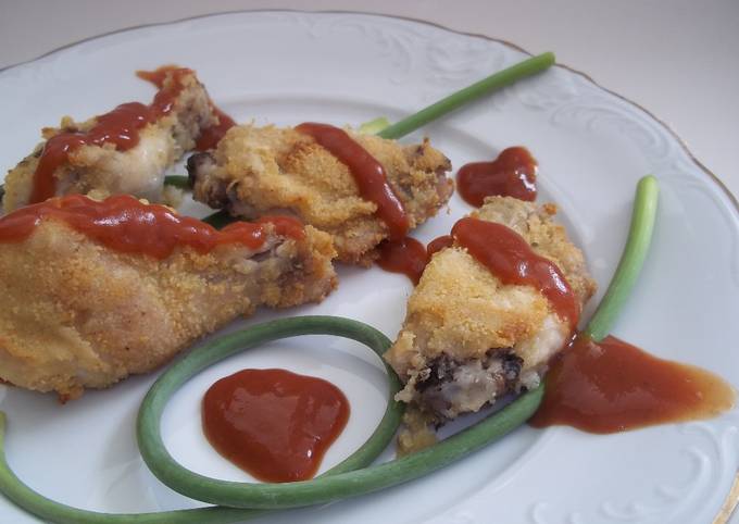 Alitas De Pollo Crujientes Al Horno Receta De Kiko Cookpad