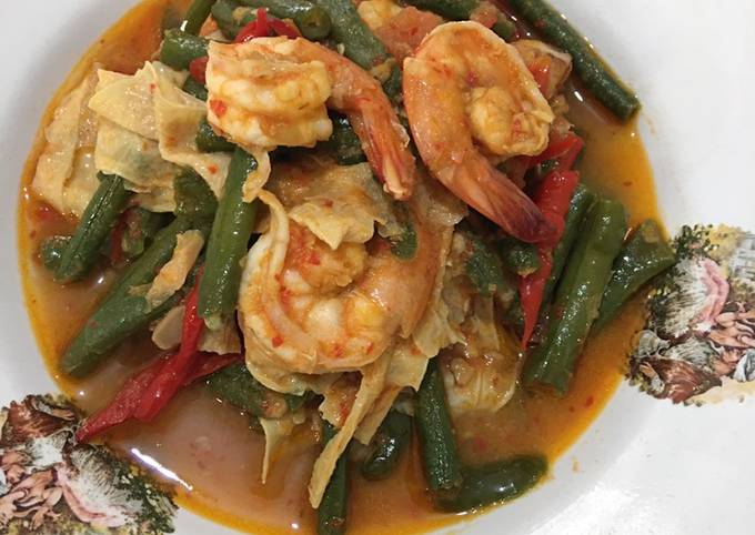 Resep Sayur tauco kacang panjang oleh novi - Cookpad