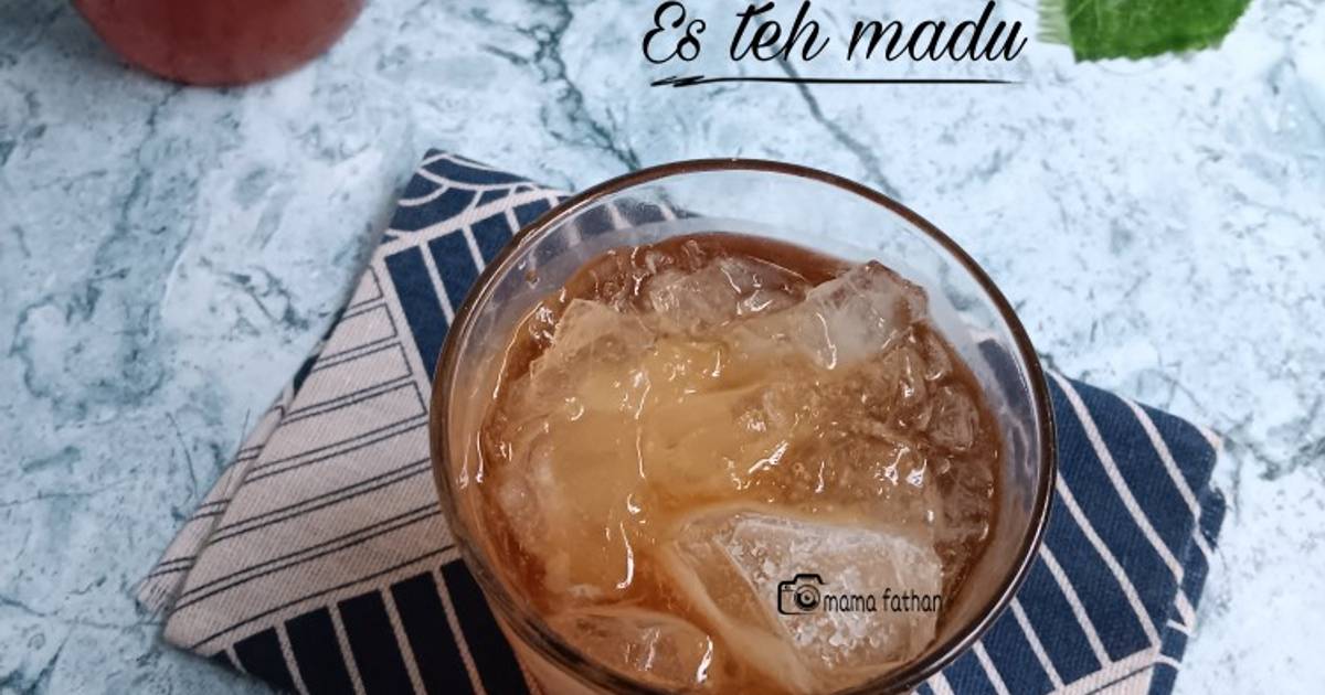 Resep Es teh madu oleh Mama fathan - Cookpad