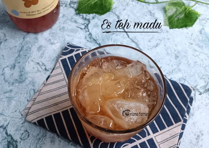 Resep Es teh madu oleh Mama fathan - Cookpad