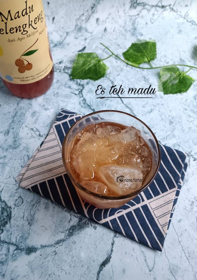 Resep Es teh madu oleh Mama fathan - Cookpad