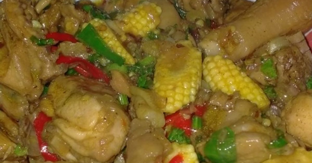 Resep Tumis Balung Ayam Janda Usam (Jagung Muda Saus Tiram) oleh Syari ...