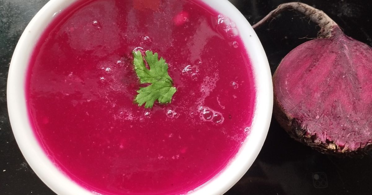 Beetroot Amla Soup Recipe by Preeti V. Salvi - Cookpad