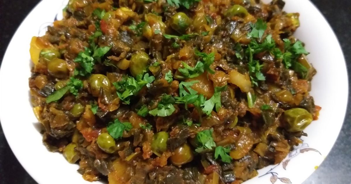 Hare Pyaz Ke Sabzi (Spring Onion's Sabji) Recipe By Be The Coo K