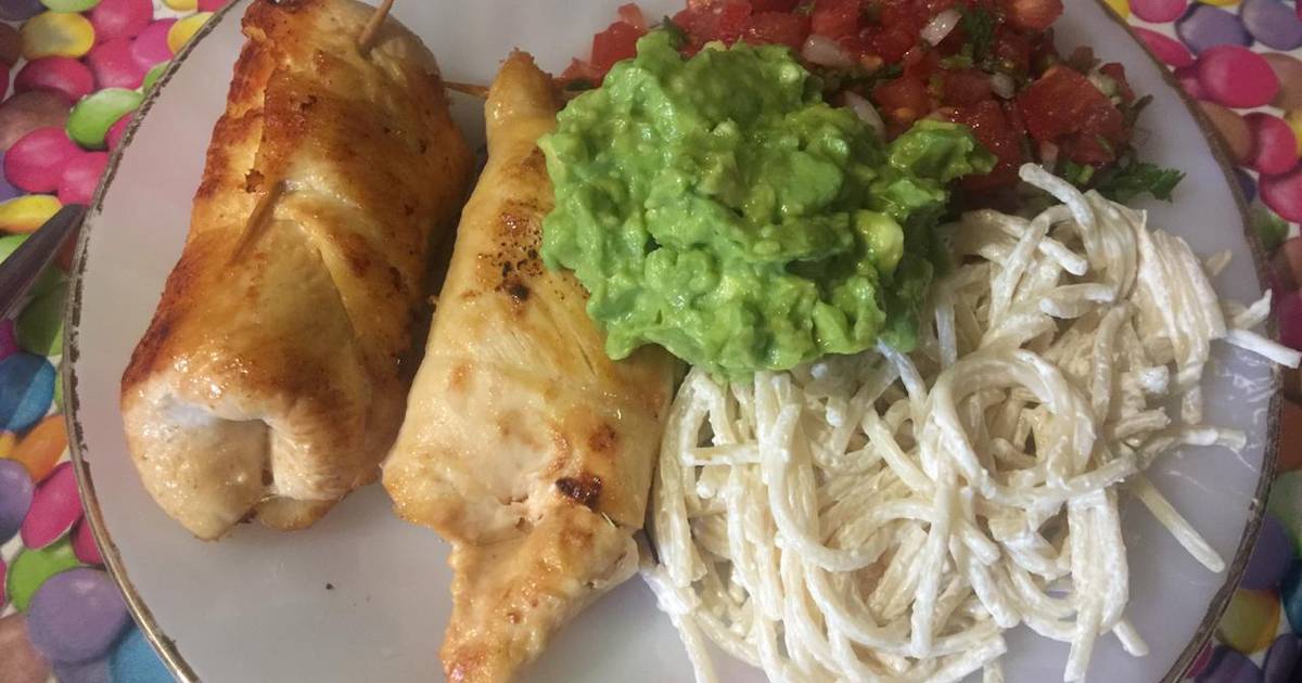 Pechugas rellenas al vapor - 99 recetas caseras- Cookpad