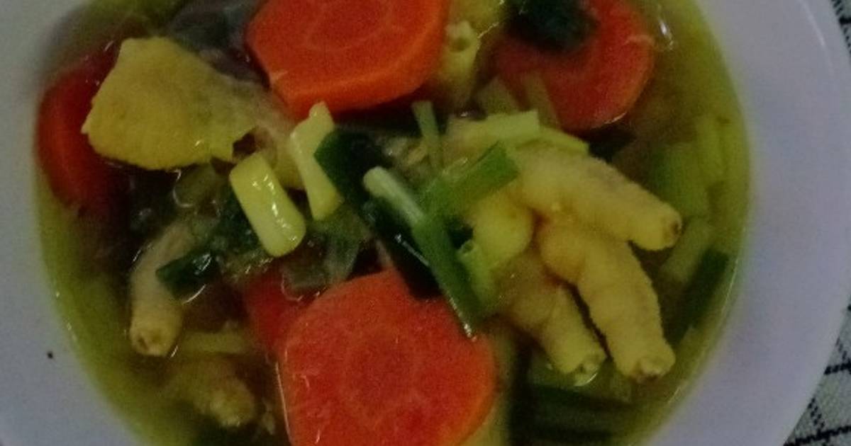 Resep Sup ceker oleh Kartika Dewi - Cookpad