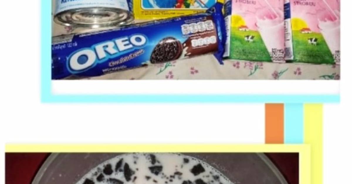 Resep Puding Susu Oreo oleh Sandra Selvia - Cookpad