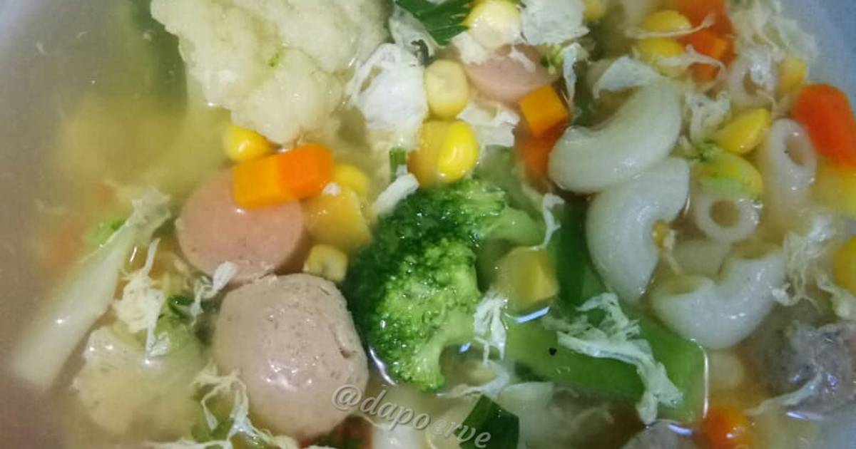 12 resep sup shanghai enak dan mudah - Cookpad