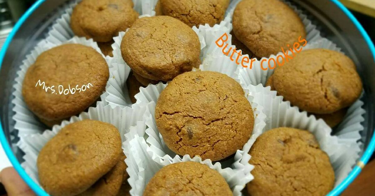 Resep Chocolate Butter Cookies oleh Nikmatul Rosidah - Cookpad