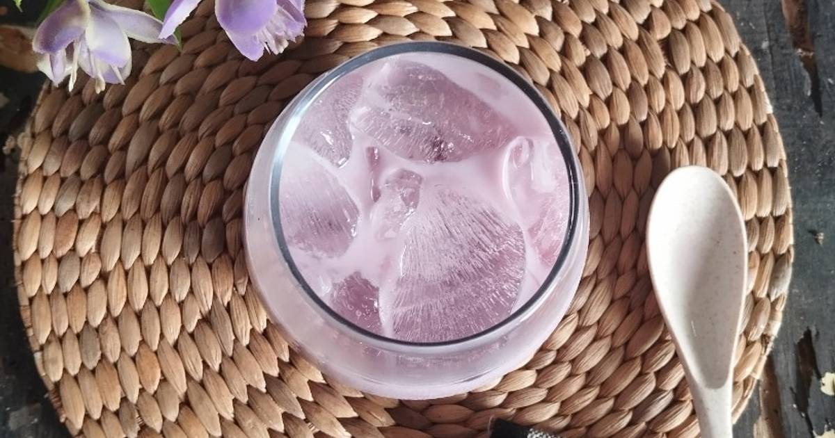 Resep Es Sirup Rosella Susu oleh Widjie Astuti - Cookpad