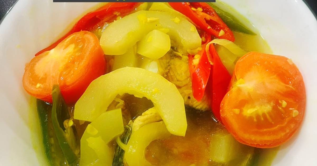 Resipi Masak Singgang Timun Tua Ikan Tenggiri (R224) oleh Zahrah Buang ...