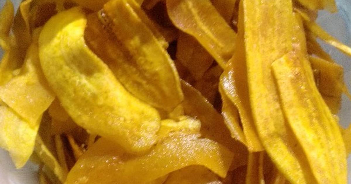 Resep Keripik pisang tanduk versi rasa manis oleh Mommy N & A - Cookpad
