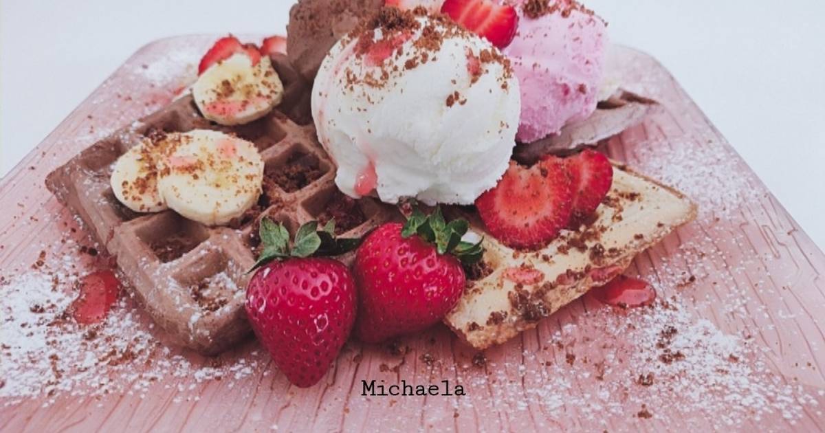 Vegan βάφλες 🥞 Συνταγή από τον/την Michaela - Cookpad