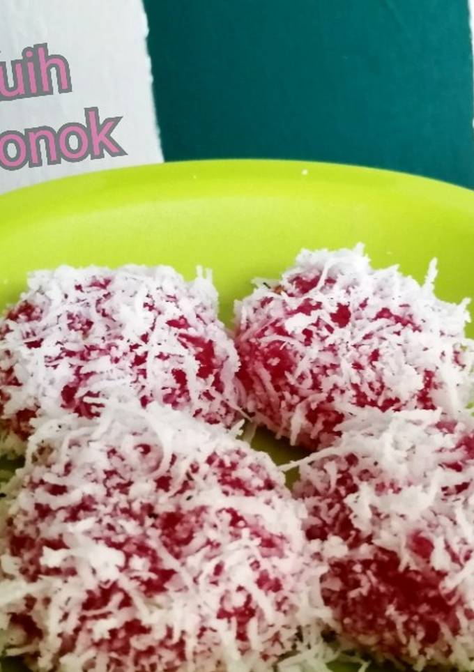 Resipi Kuih Bronok/Kuih Sagu/ Telur Katak oleh Noyu Aida - Cookpad