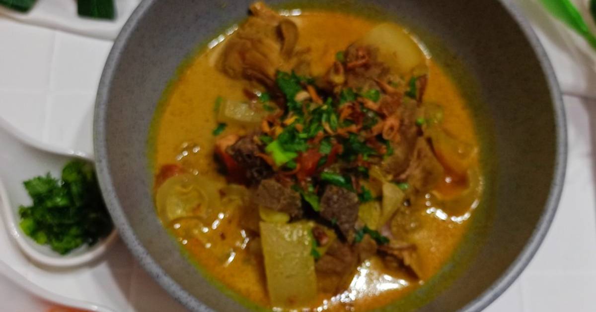471 resep soto jeroan sapi dengan santan enak dan mudah - Cookpad