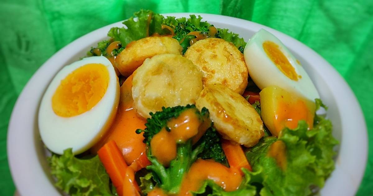 50 resep salad kentang tahu enak dan mudah - Cookpad