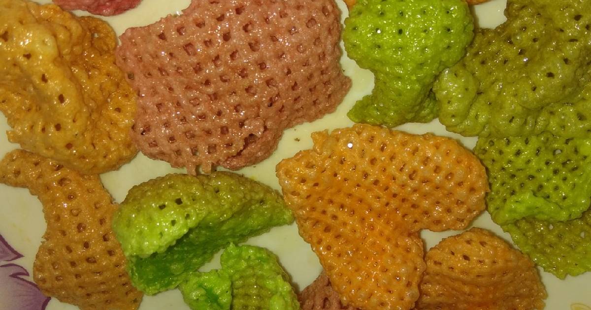 Three colour papad - evening snacks Recipe by Shu Hera - Cookpad