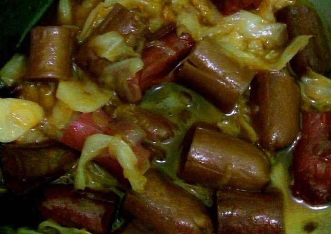 Resep Sosis kubis asam manis oleh Intan Nirmala - Cookpad