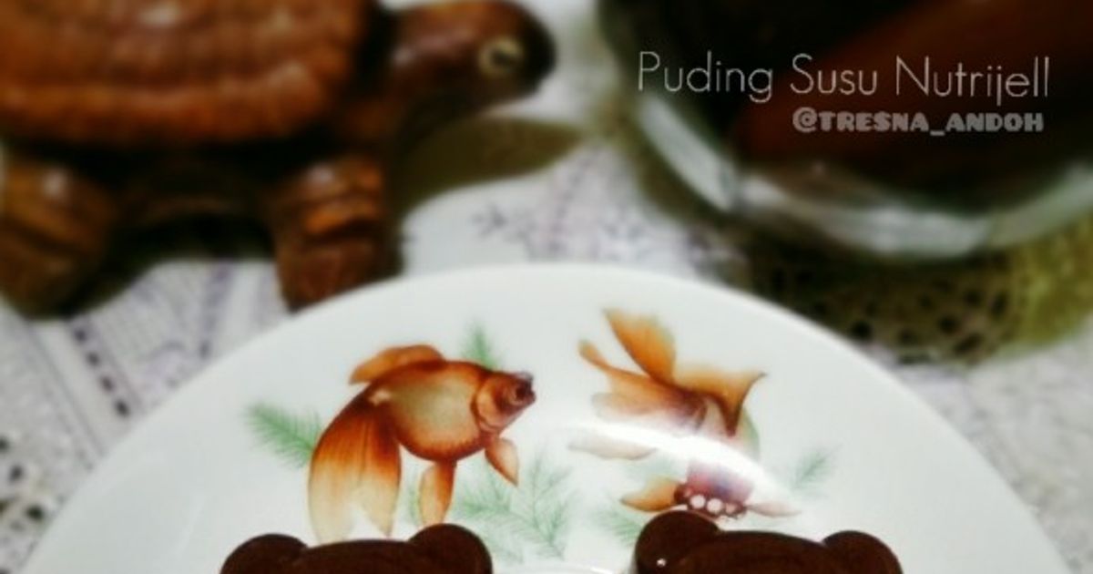 Resep Puding Susu Nutrijell oleh 🇹‌🇷‌🇪‌🇸‌🇳‌🇦‌ - Cookpad