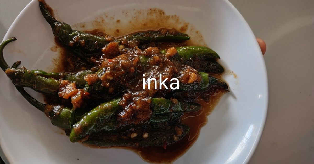 Resep Ace Cabe Ijo Besar oleh Inka Permatasari - Cookpad
