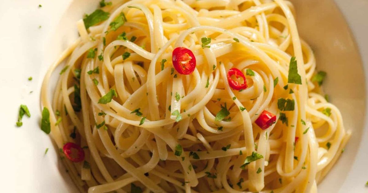 Pasta Aglio E Olio de Léon - Cookpad