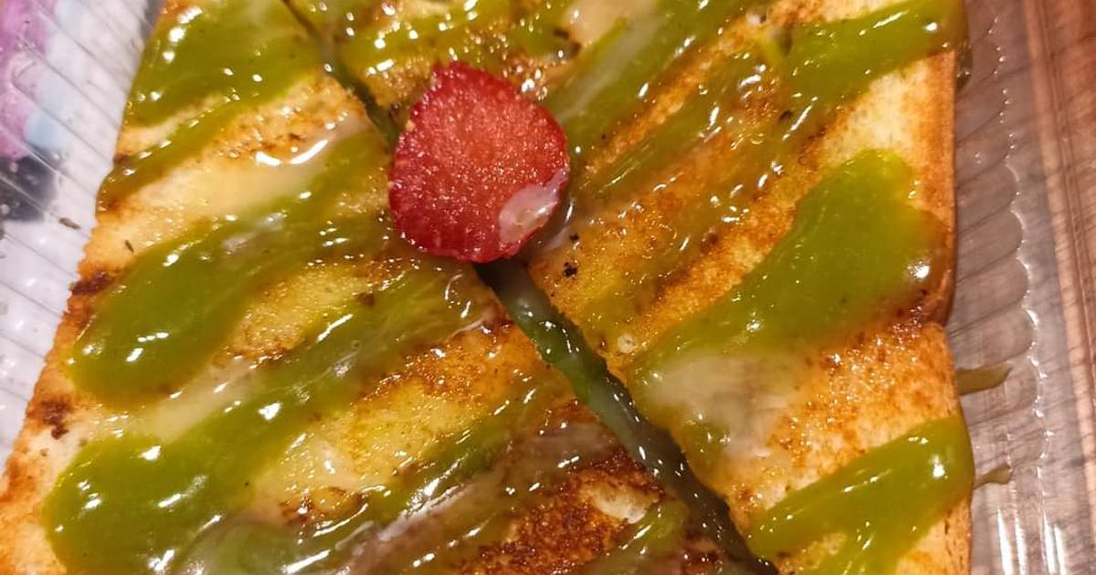 Resep Roti bakar saus macha oleh Raa Kagome - Cookpad