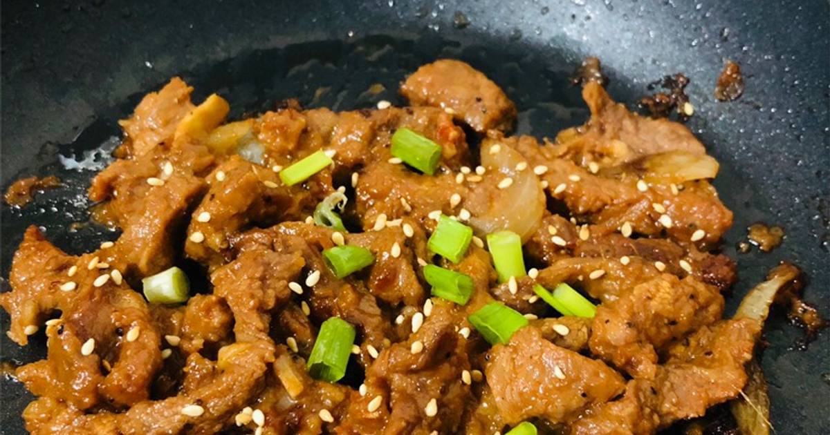 Resipi Daging Sos Gochujang Bogoshipoyo oleh Nab’s Kitchen Diary - Cookpad