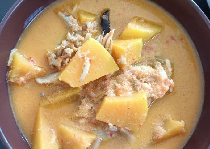 Resep Gulai Labu Teri Basah oleh Nia Semartiana - Cookpad