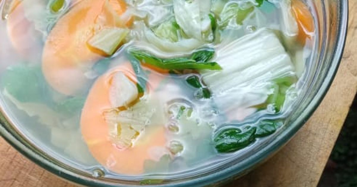 Resep Sup Sayur Bening oleh Dapur salim - Cookpad